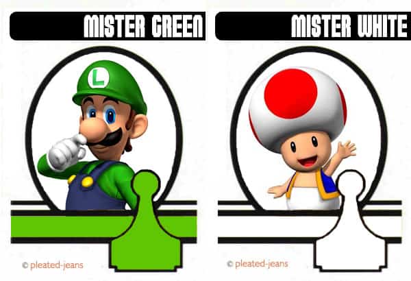 Super Mario Clue Board Game | Pleated Jeans