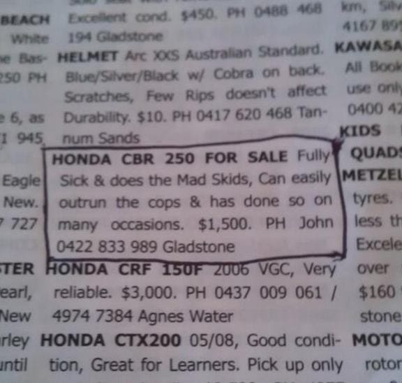 19 Funny Classified Newspaper Ads