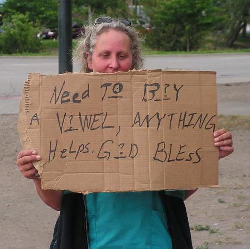 24 Funny and Clever Homeless Signs | Pleated Jeans