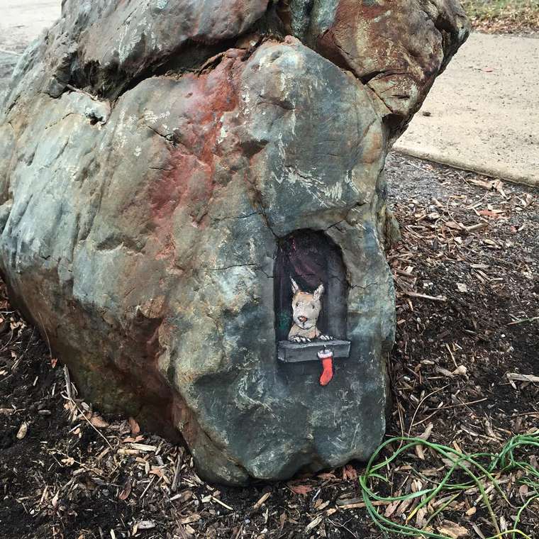 The Latest Chalk Street Art From David Zinn