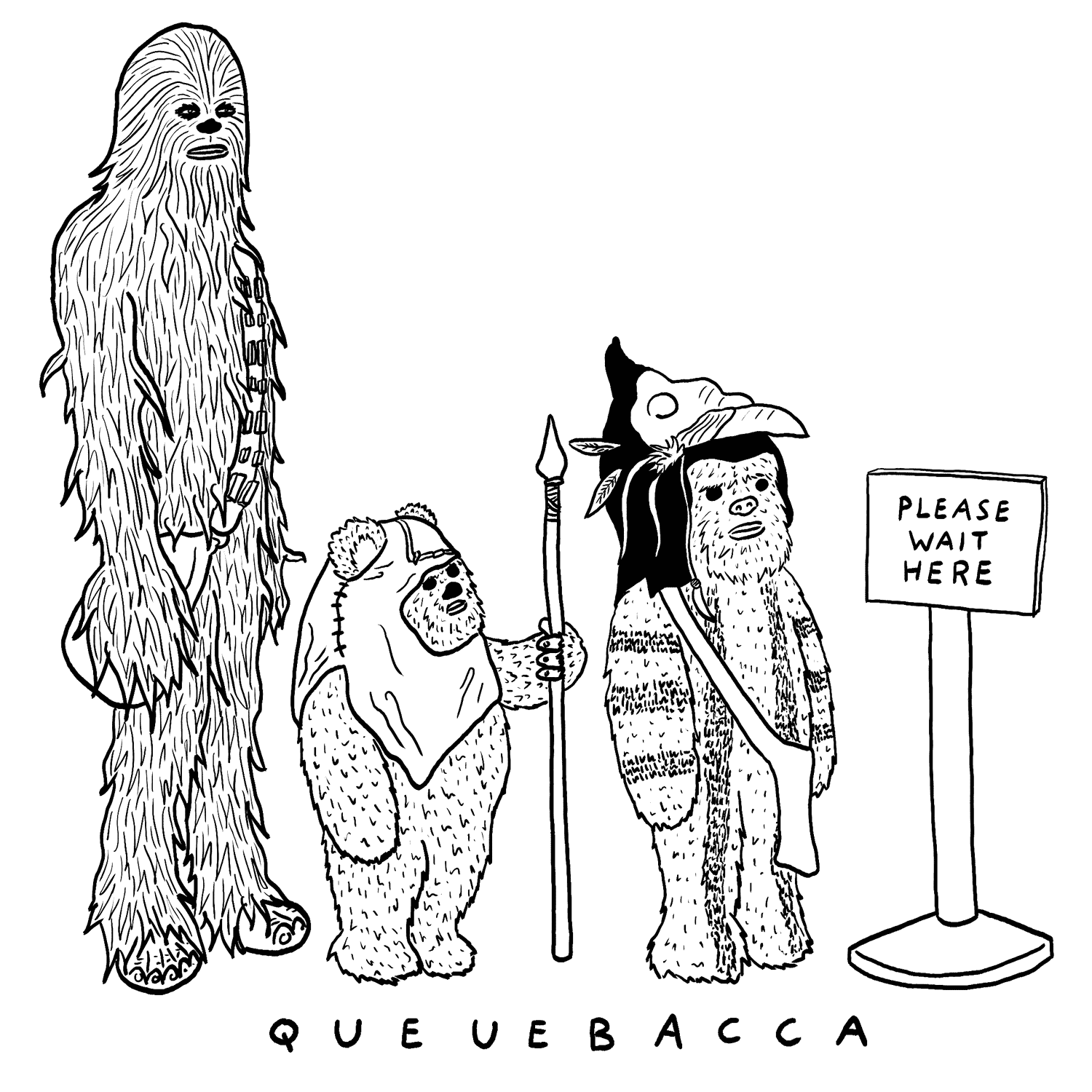 Artist Illustrates Hilarious Chewbacca Puns (12 Pics)